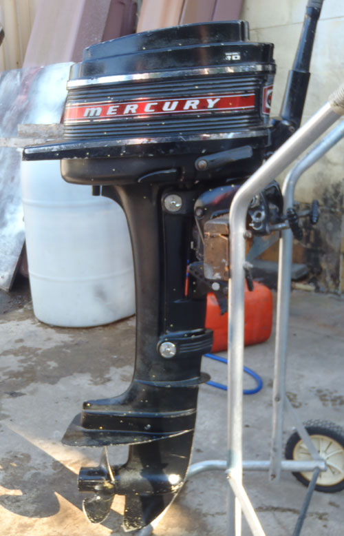 Used Mercury 4 hp Outboard Boat Motor Mercury Outboards